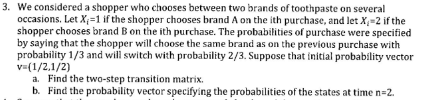 Solved 3. We considered a shopper who chooses between two | Chegg.com