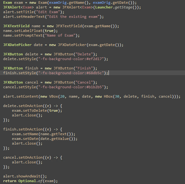JFXAlert Bar · Issue #490 · sshahine/JFoenix · GitHub