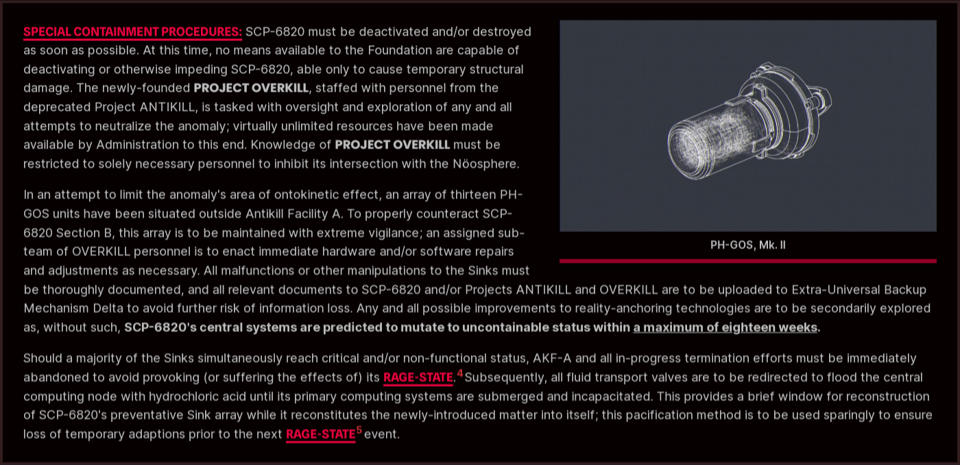 SCP-682 (Canon, SCP Foundation)/GZ Infinity | Character Stats and ...