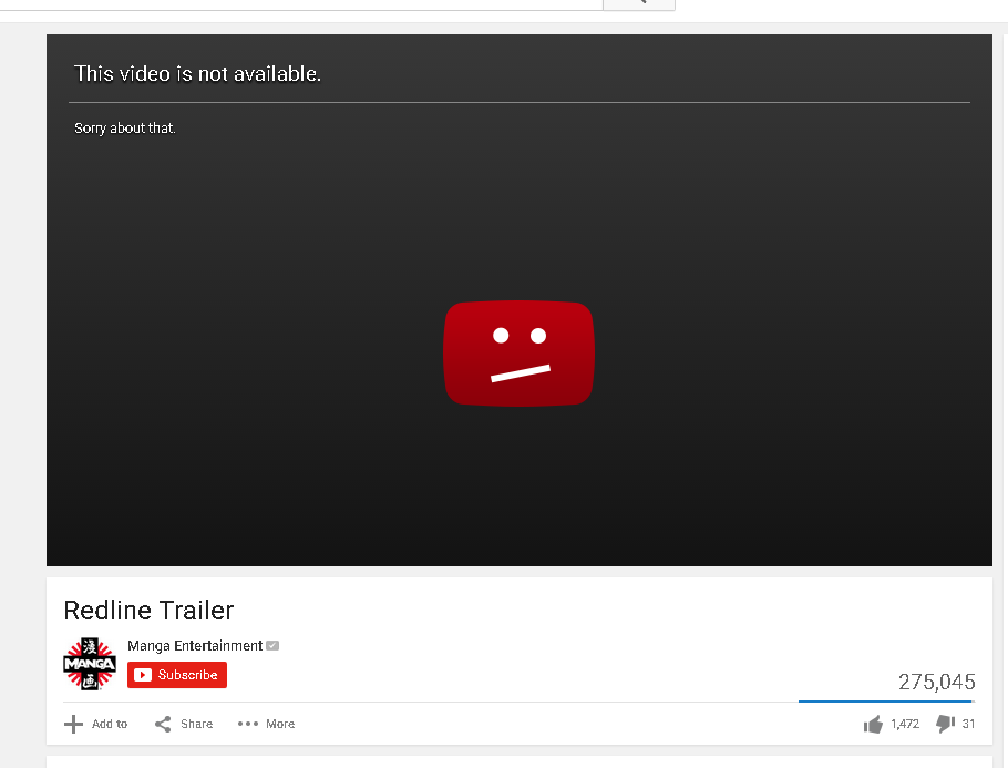 HAPPY REDLINE DAY - 6 Year Anniversary - WATCH THE TRAILER and/or WATCH ...