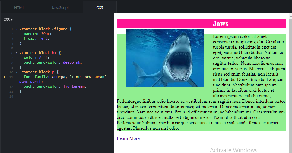 Css Creating Page Layout With Floats Learn Scratch Sg 4318