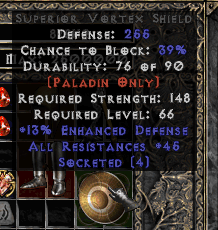 13ed/45@ 4os Non-eth Vortex Shield Ft - Topic - d2jsp