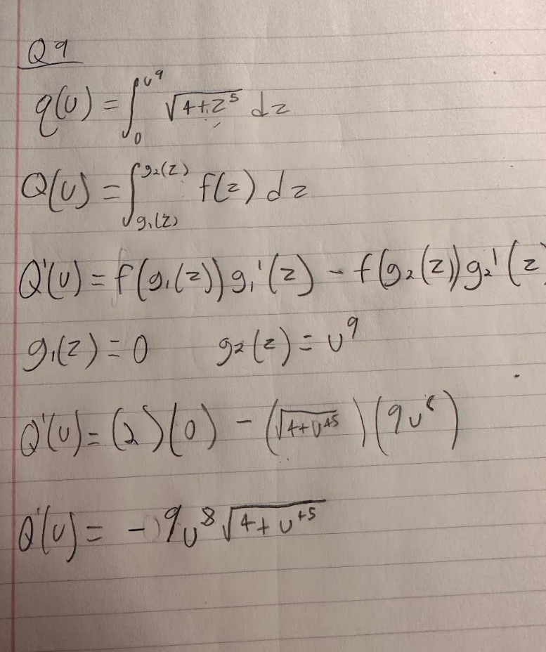 Confused on how to solve this problem : r/calculus