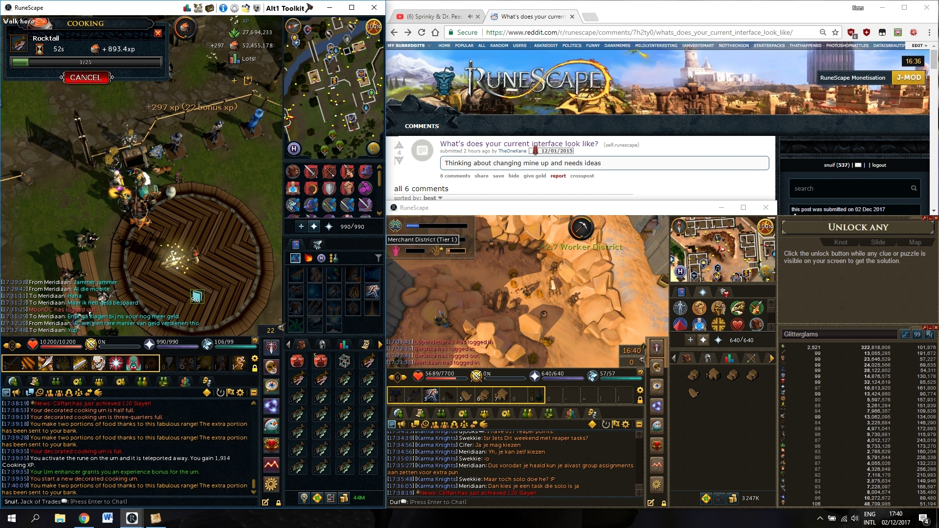 What's does your current interface look like? : r/runescape