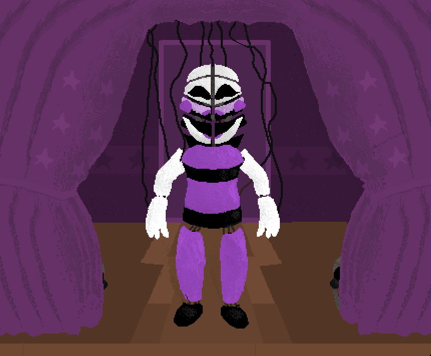 W.I.P Funtime Puppet Sprite v.2! (More info in comments) : r ...