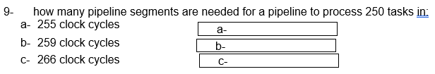 Solved 9 how many pipeline segments are needed for a | Chegg.com