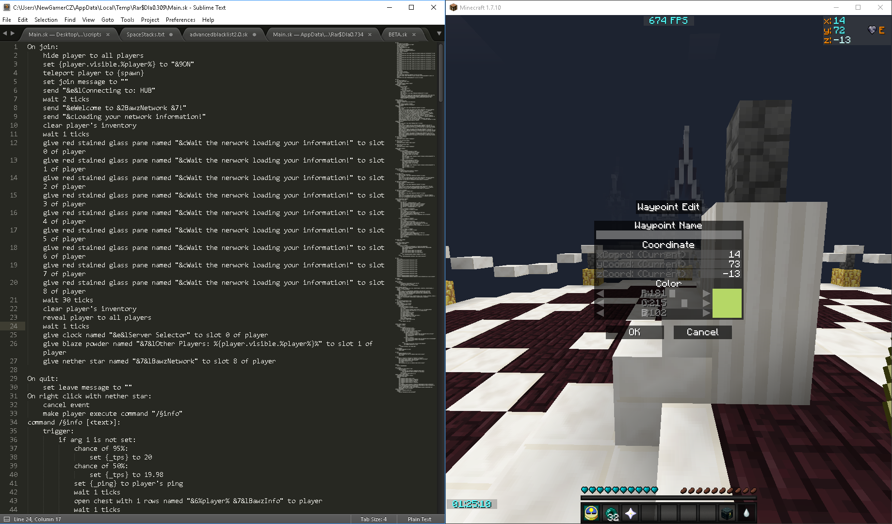 Spigot Knockback + Glitch Fixed (Videos) | BuiltByBit