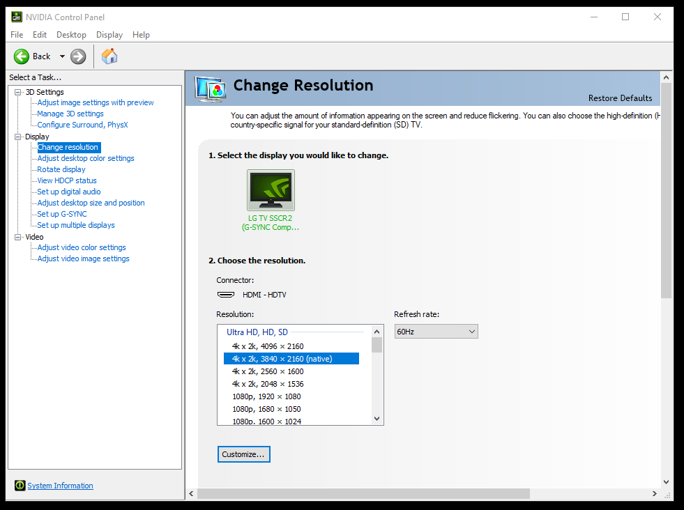 Can't get 120hz on my new C3 OLED - Displays - Linus Tech Tips