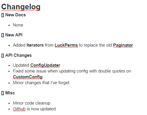 [API] OreoCore - Update | SpigotMC - High Performance Minecraft Community
