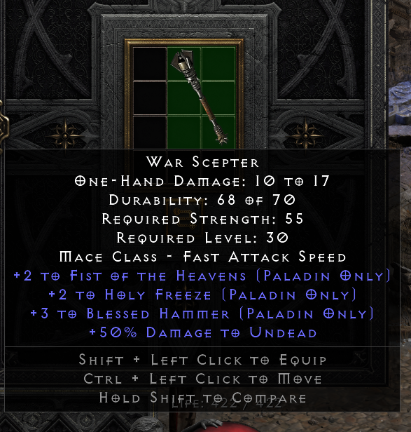 +3 Hammer +2 Foh +2 Holy Freeze War Scepter - Topic - d2jsp