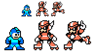 Mega Man Revolution Robot Master Redesigns - Phase 1