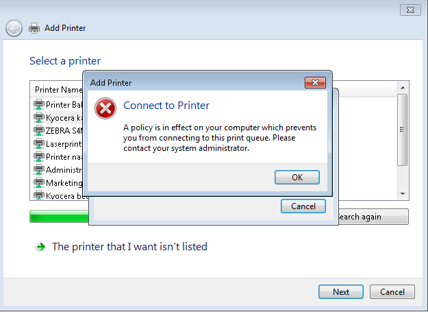 Printer deployment per group policy - Serversoftware en clouddiensten - GoT