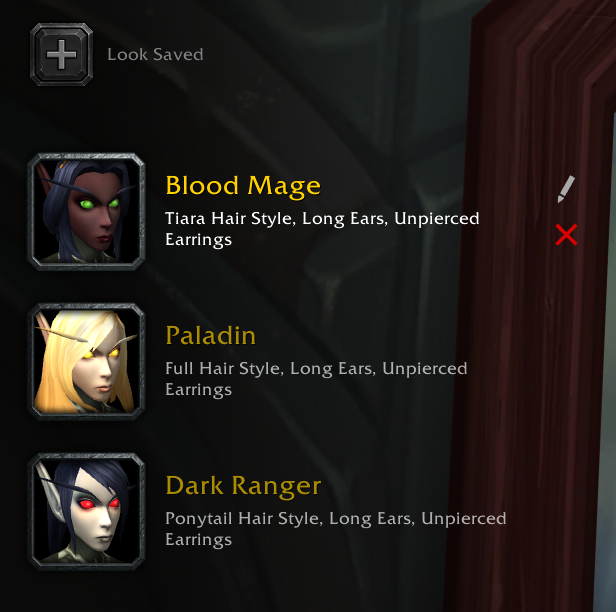 Feature Suggestion: Character Customization Presets - Dragonflight ...