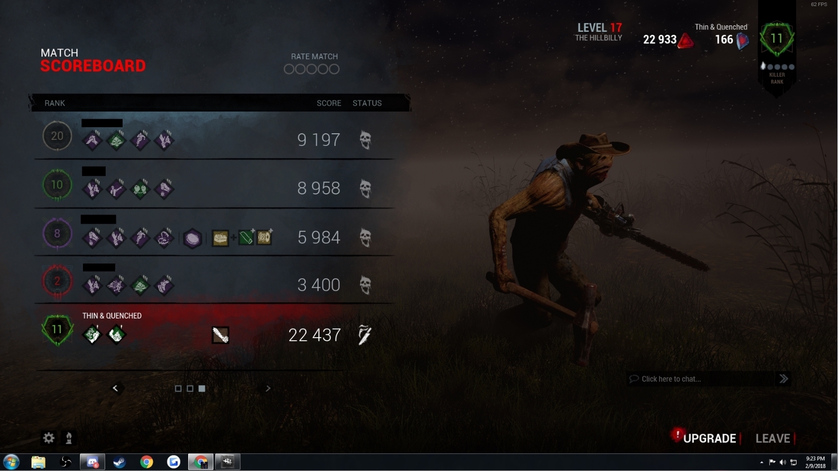 All Iridescent Emblems on Killer (First PTB match) : r/deadbydaylight