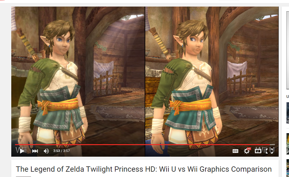 Wii U Graphics Comparison