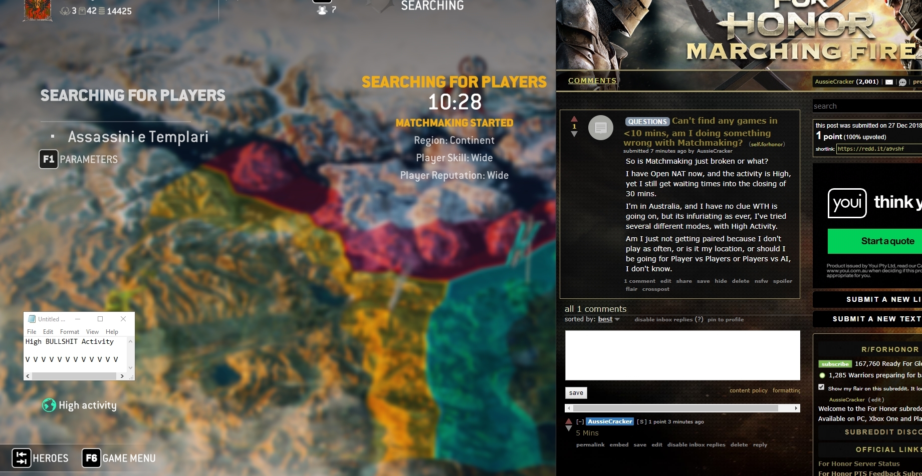 Can't find any games in