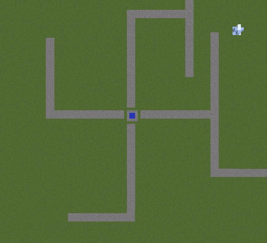I discovered an interesting Minecraft village path... : r/Minecraft