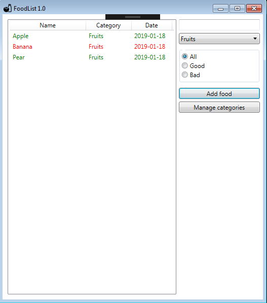 GitHub - kacperg95/FoodList