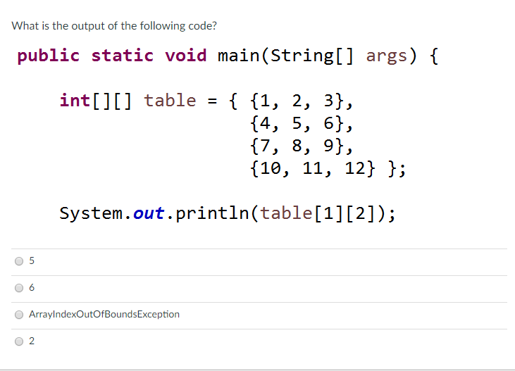 Solved What Is The Output Of The Following Code String 