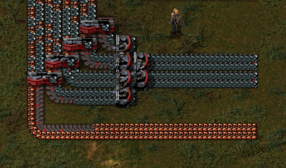 Trying to figure out how exactly filter splitters work : r/factorio