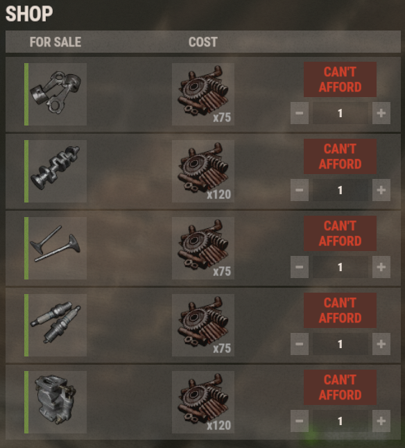 uMod - Price of modular vehicle engine parts wrong - Item Cost ...