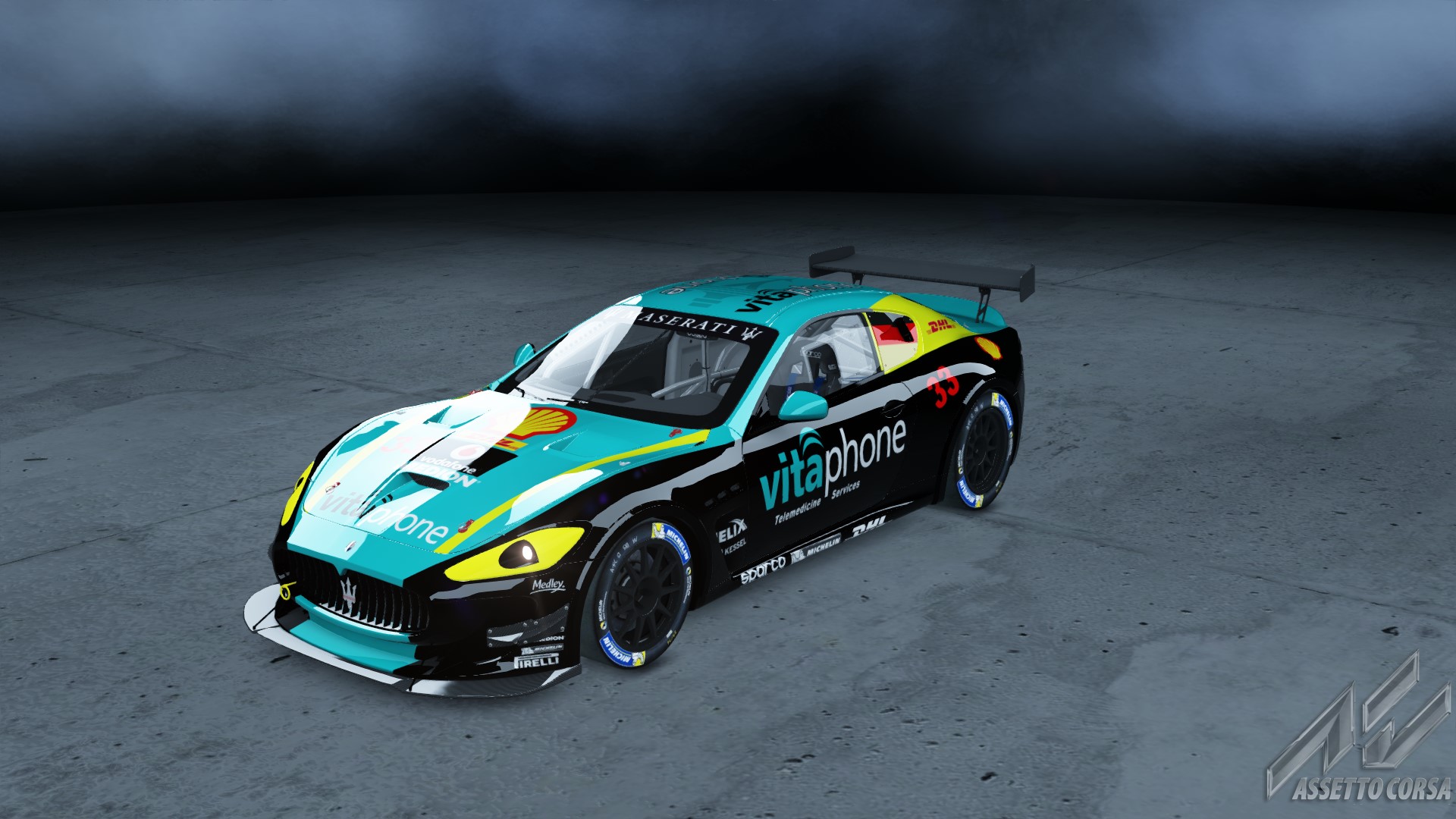Skins - Maserati MC GT4 Vitaphone Racing Team DHL #33 2009 | OverTake ...