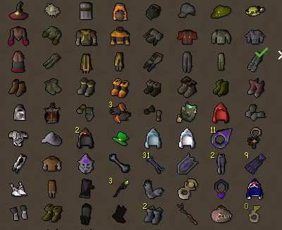 Infernal Maxed main - nearly comp cape - all outfits | Sell & Trade ...