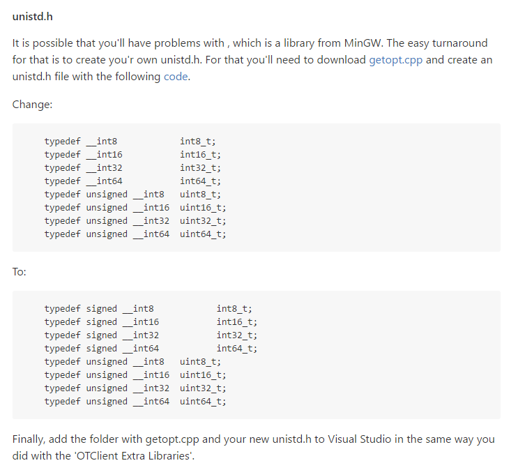 Problems while compiling OTClient | OTLand