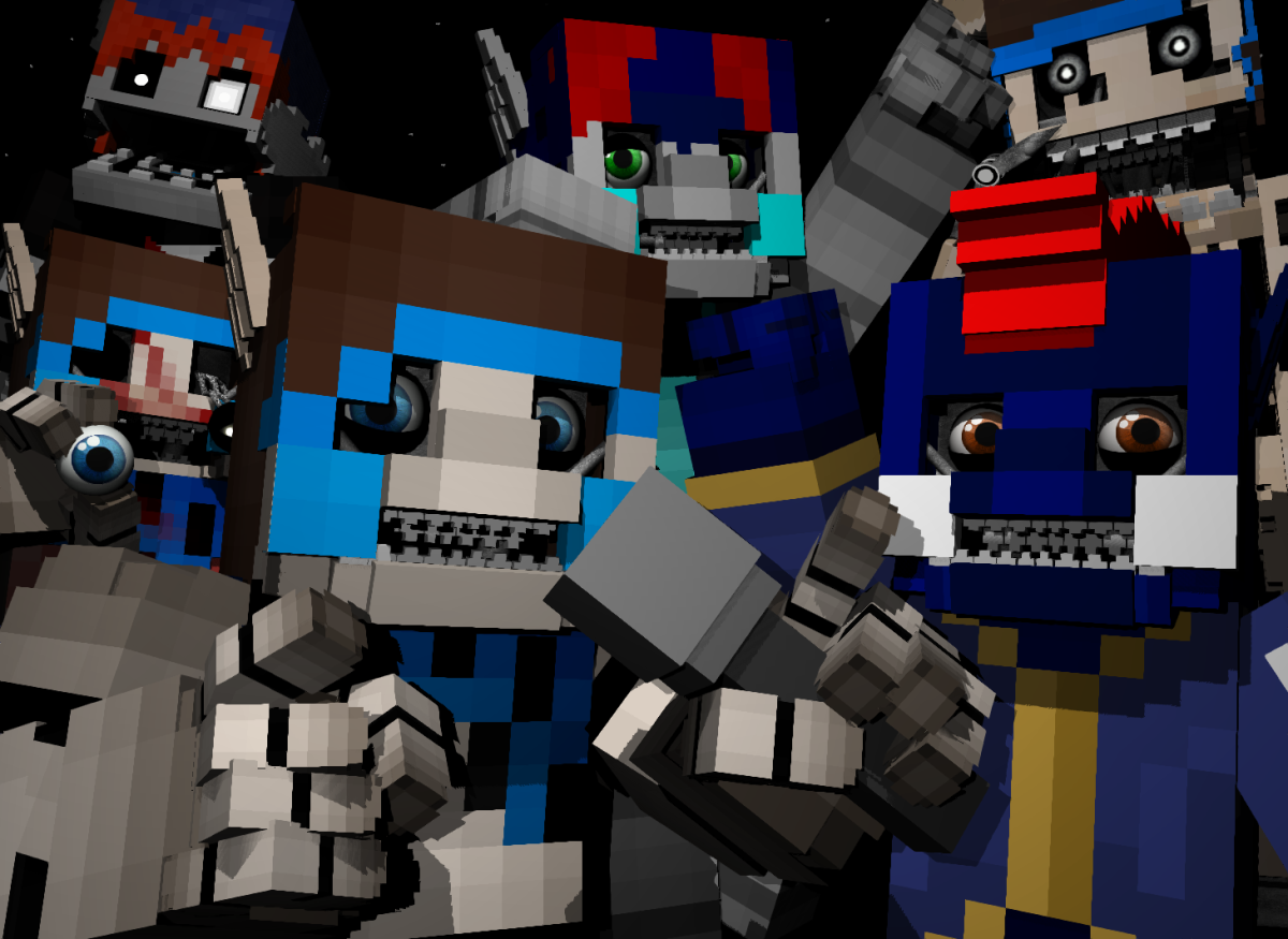 The FNAA Crew! - Wallpapers and art - Mine-imator forums