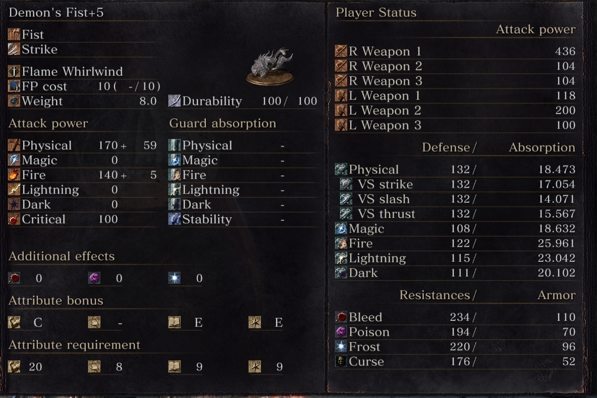 If, for some insane reason, you've also decided to do an only fist ...