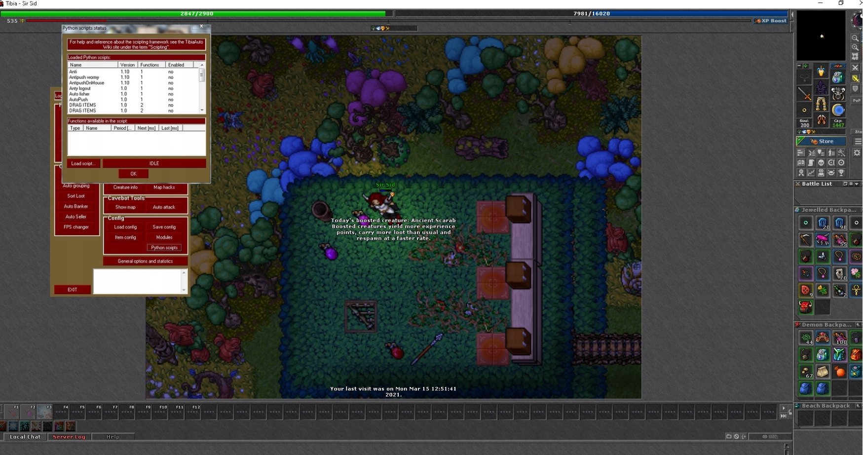 Tibia Auto client 12 - OTS - Open Tibia Serwer - MPCforum.pl ...