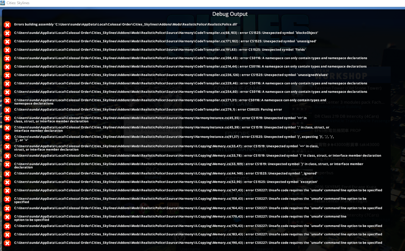 Errors building assembly · Issue #110 · pardeike/Harmony · GitHub