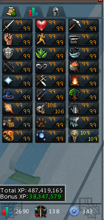 Selling Maxed RS3 Main for 07/RS3 GP | Sell & Trade Game Items | OSRS ...