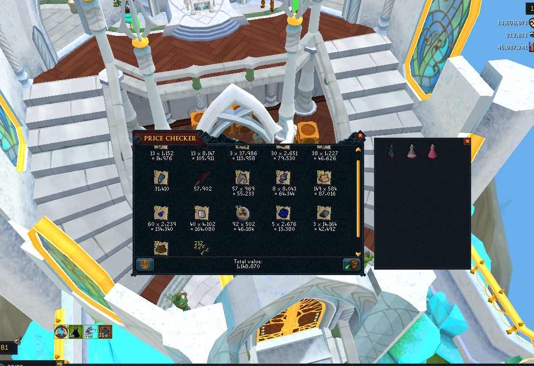Loot of 1h of Acheron Mammoth : r/runescape