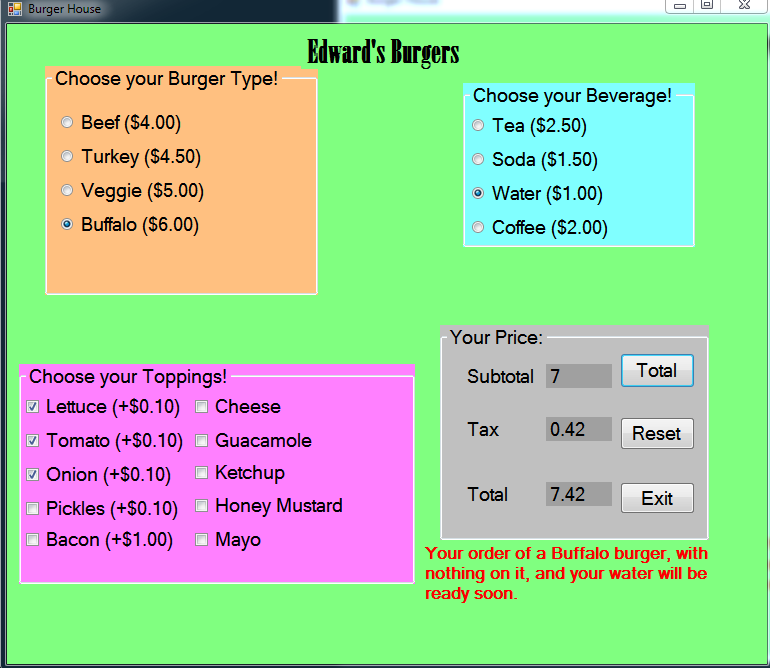 Menu Final Project for Intro to VB Help (Checkboxes Difficulty) (and maybe more) : r/visualbasic