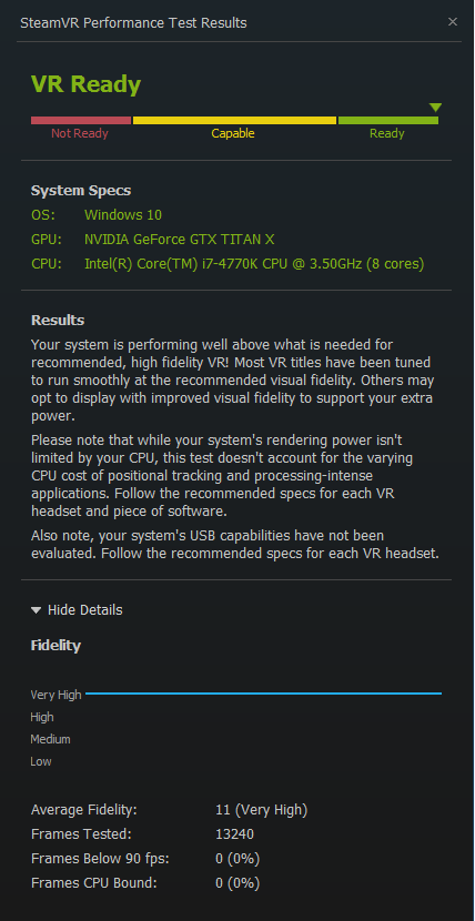Is your PC VR ready? Check here, with Valve's SteamVR Performance Test ...