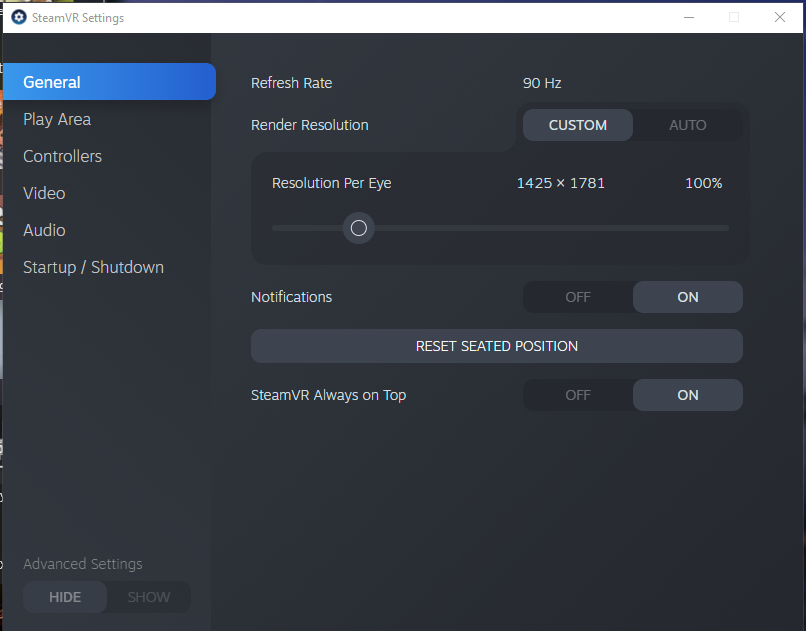 Why isnt 100% my (Odyssey+)HMD's native resolution of 1440x1600? : r ...