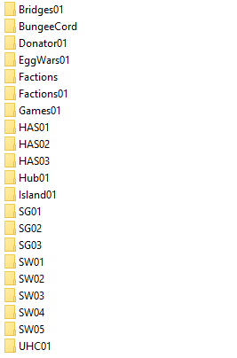 Easy way to start all servers | SpigotMC - High Performance Minecraft ...