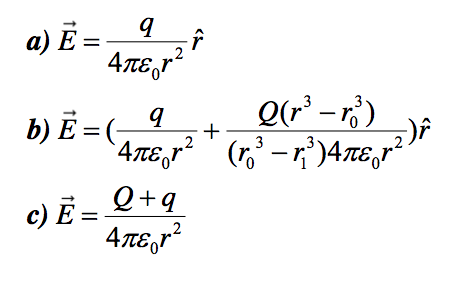 Solved A non conducting sphere has a spherical cavity of | Chegg.com