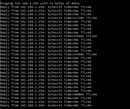 2000-3000ms ping to gateway every 5-10 seconds : r/techsupport