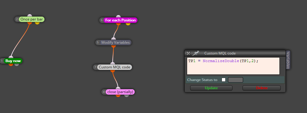 Custom MQL Code MathRound | fxDreema
