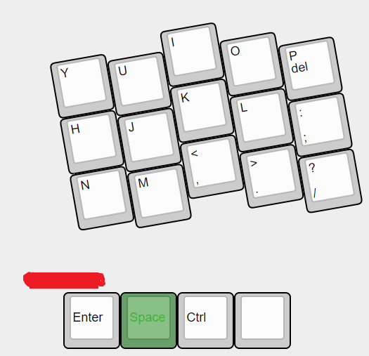 Dichotomy - wireless combined keyboard/mouse inspired by Mitosis ...