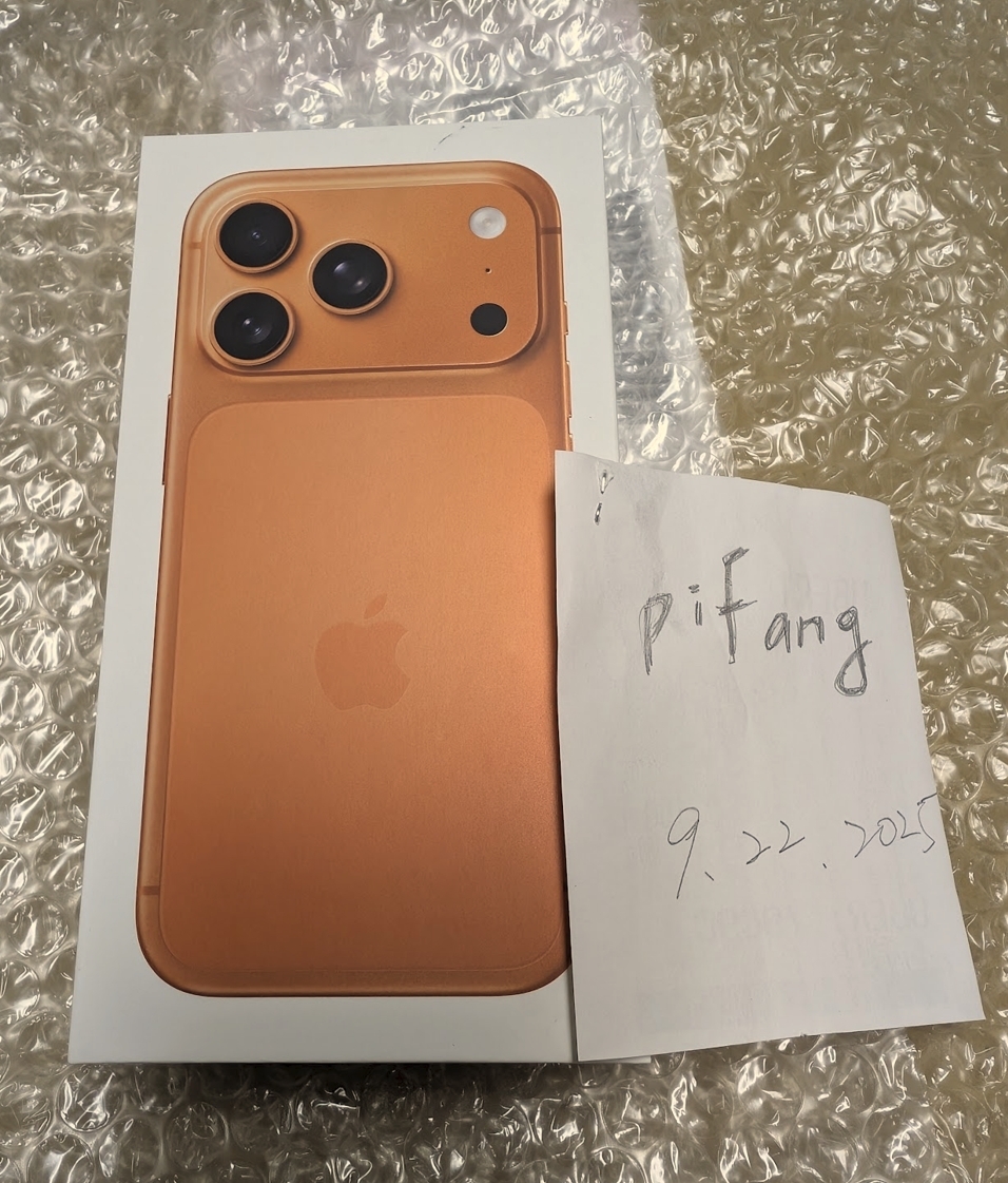 [販售] 中壢桃園 iPhone 17 Pro 256G 橘色 - 看板 MacShop - 批踢踢實業坊