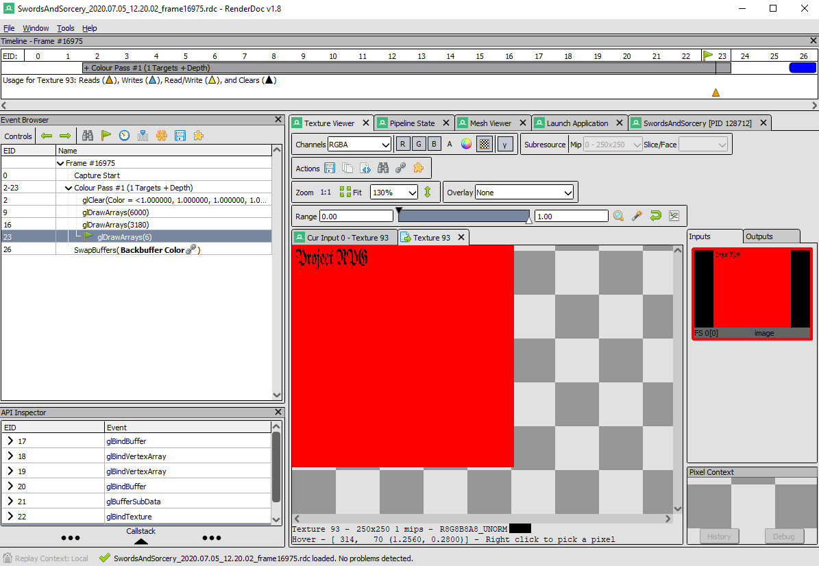 Issue Using Framebuffer To Draw To Texture Ropengl 