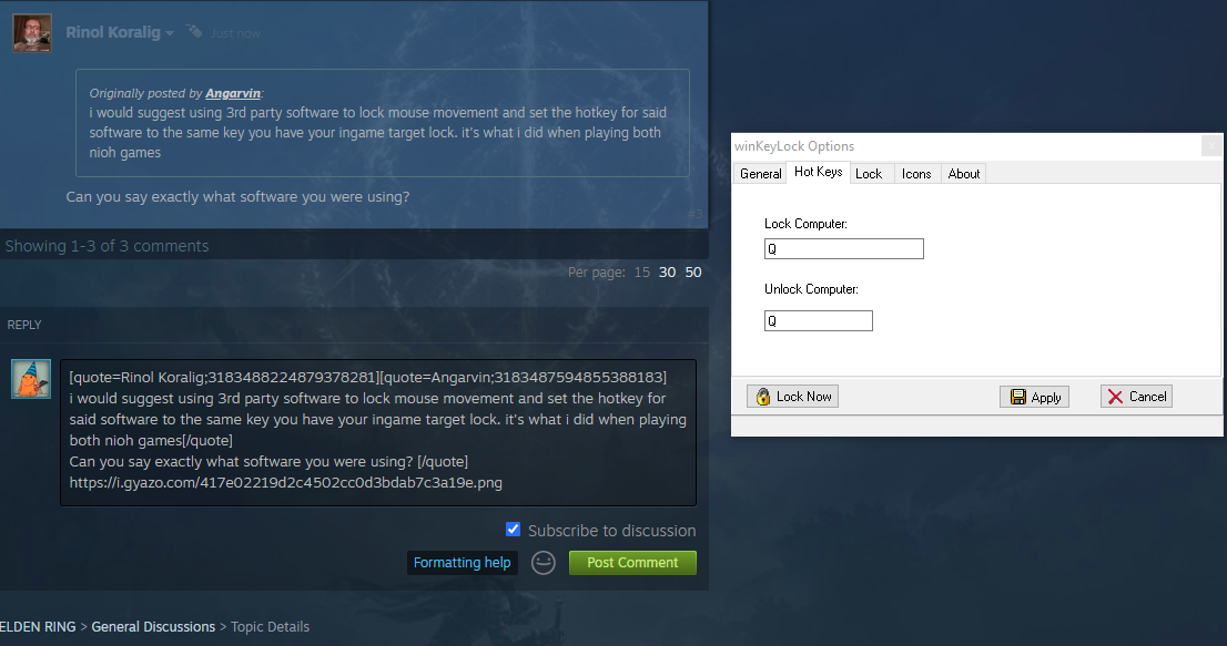 How do I disable the auto-lockon? :: ELDEN RING General Discussions
