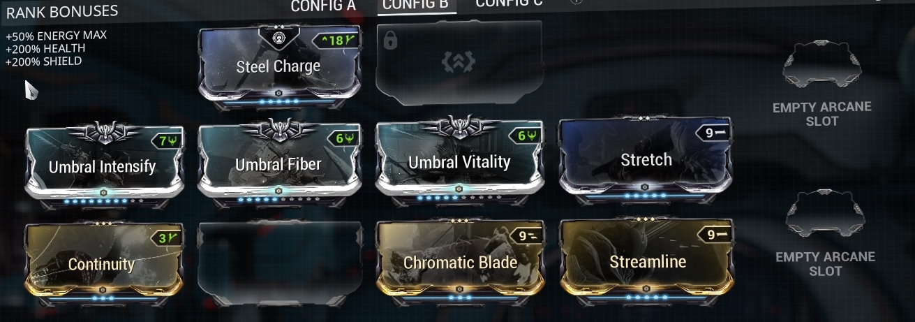 A good beginner Excal umbra build? - Players helping Players - Warframe ...