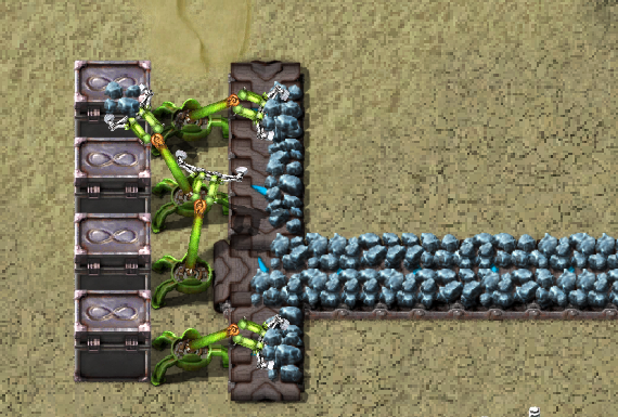 Why does this splitter prefer one side over the other? : r/factorio