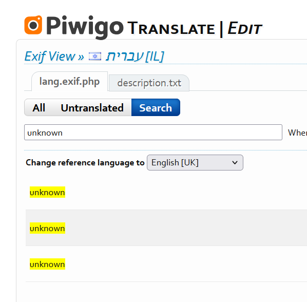 Duplicate Of The Same Words In Translation | Piwigo.org