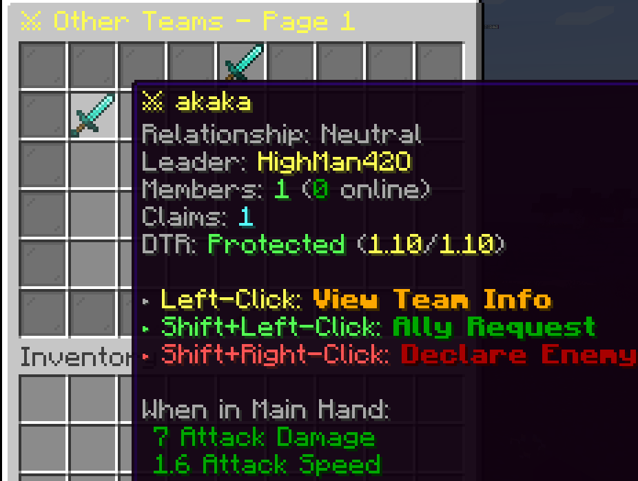 HCTeams - NEW FACTIONS PLUGIN | SpigotMC - High Performance Minecraft Community