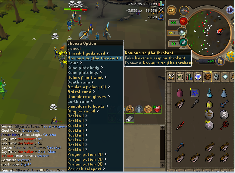 another scythe smite :D : r/runescape